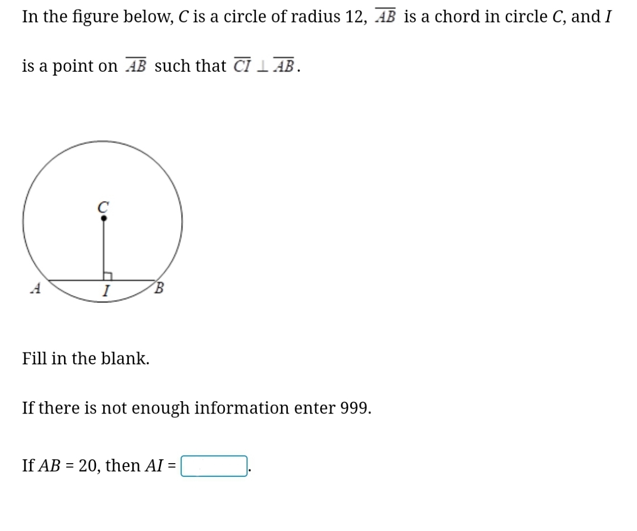 Solved In the figure below, C ﻿is a circle of radius | Chegg.com