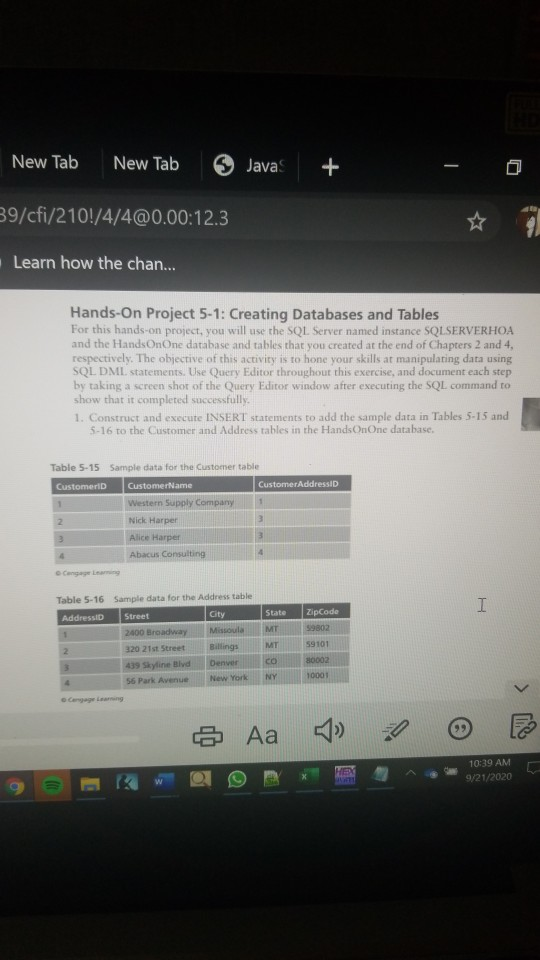 Solved New Tab New Tab Java + 39/cfi/210!/4/4@0.00:12.3 | Chegg.com