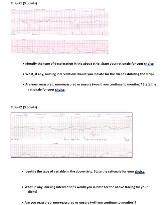 Solved Strip \#1 (3 points) - Identify the type of | Chegg.com