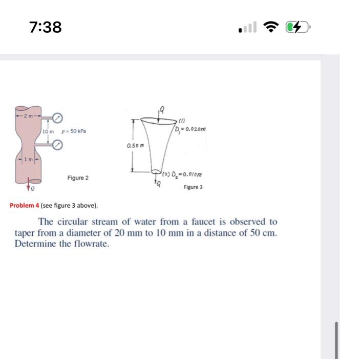 Solved Problem 4 (see figure 3 above). The circular stream | Chegg.com