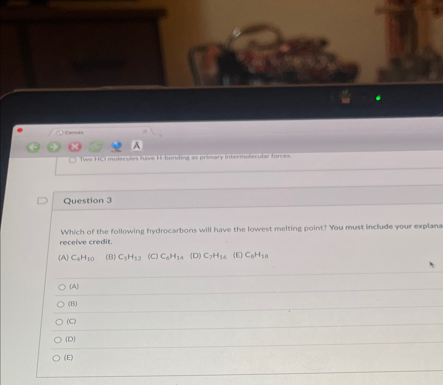 Solved Question 3Which of the following hydrocarbons will | Chegg.com