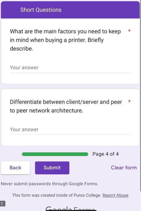Solved Differentiate between client/server and peer to peer | Chegg.com
