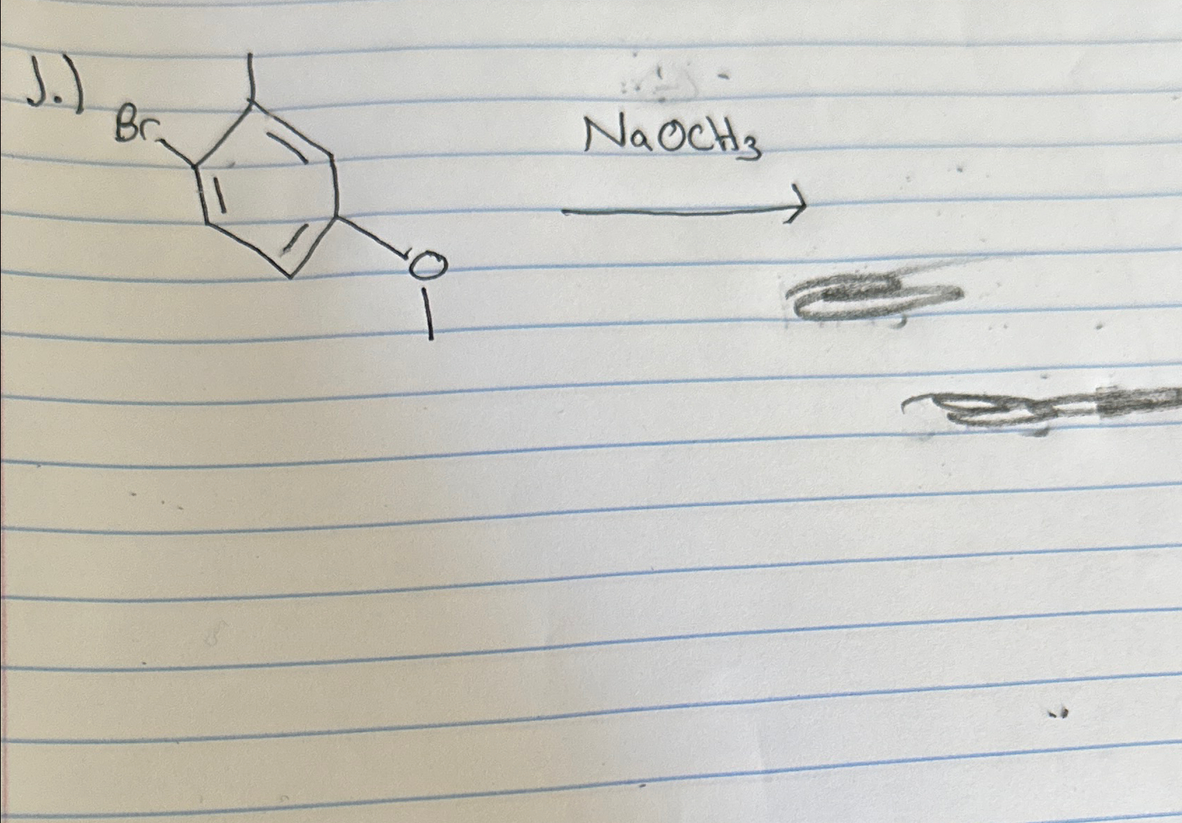 Solved J.)Can you provide me with a mechanism for this | Chegg.com