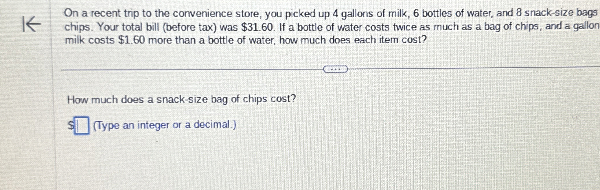 Solved On a recent trip to the convenience store, you picked | Chegg.com