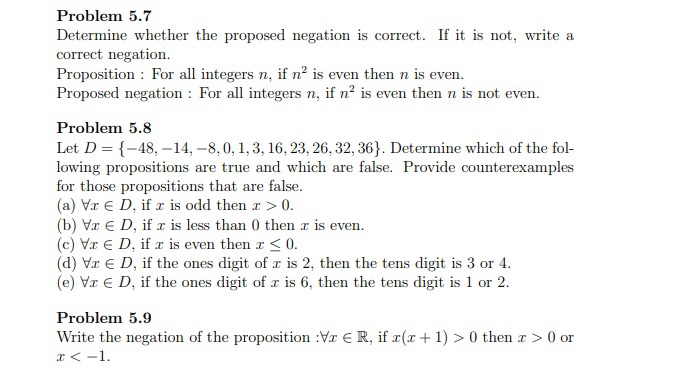 Solved Problem 5.1 By finding a counterexample, show that | Chegg.com