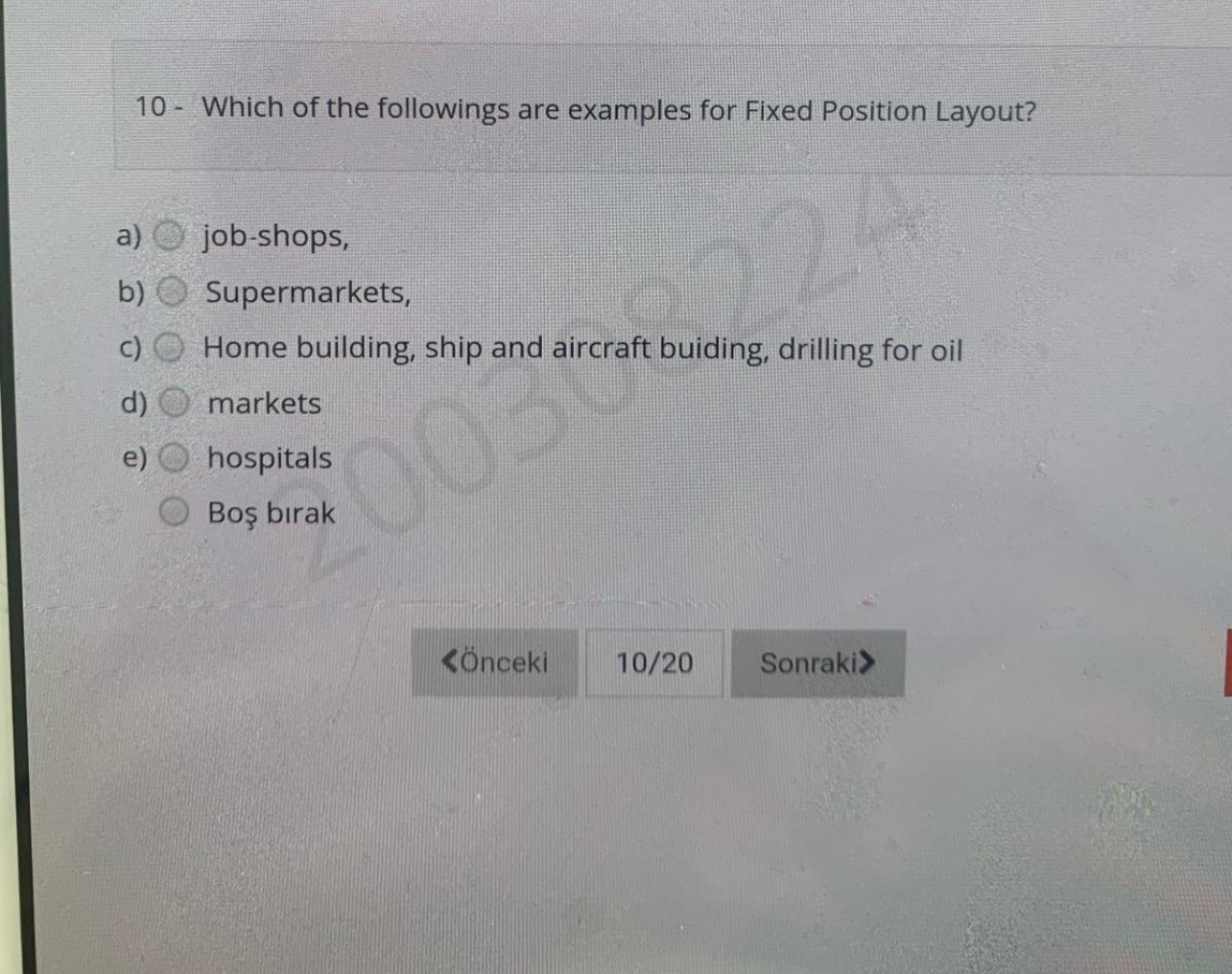 Solved 10- ﻿Which of the followings are examples for Fixed | Chegg.com