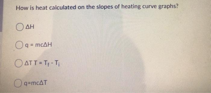 Solved What do the plateaus on a heating curve graph | Chegg.com