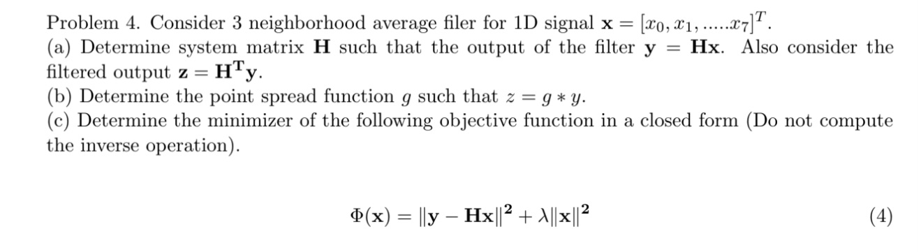 Problem 1 assume Continuous Variables For This