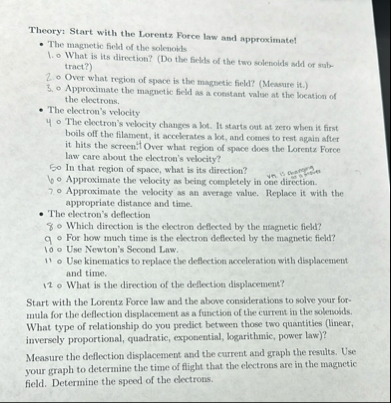 Solved Theory: Start with the Lorentz Force law and | Chegg.com