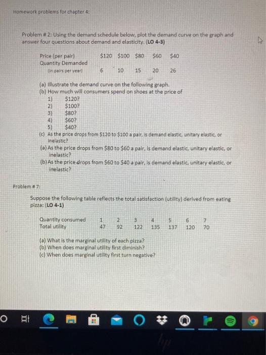 Solved Homework problems for chapter 4: Problem # 2: Using | Chegg.com