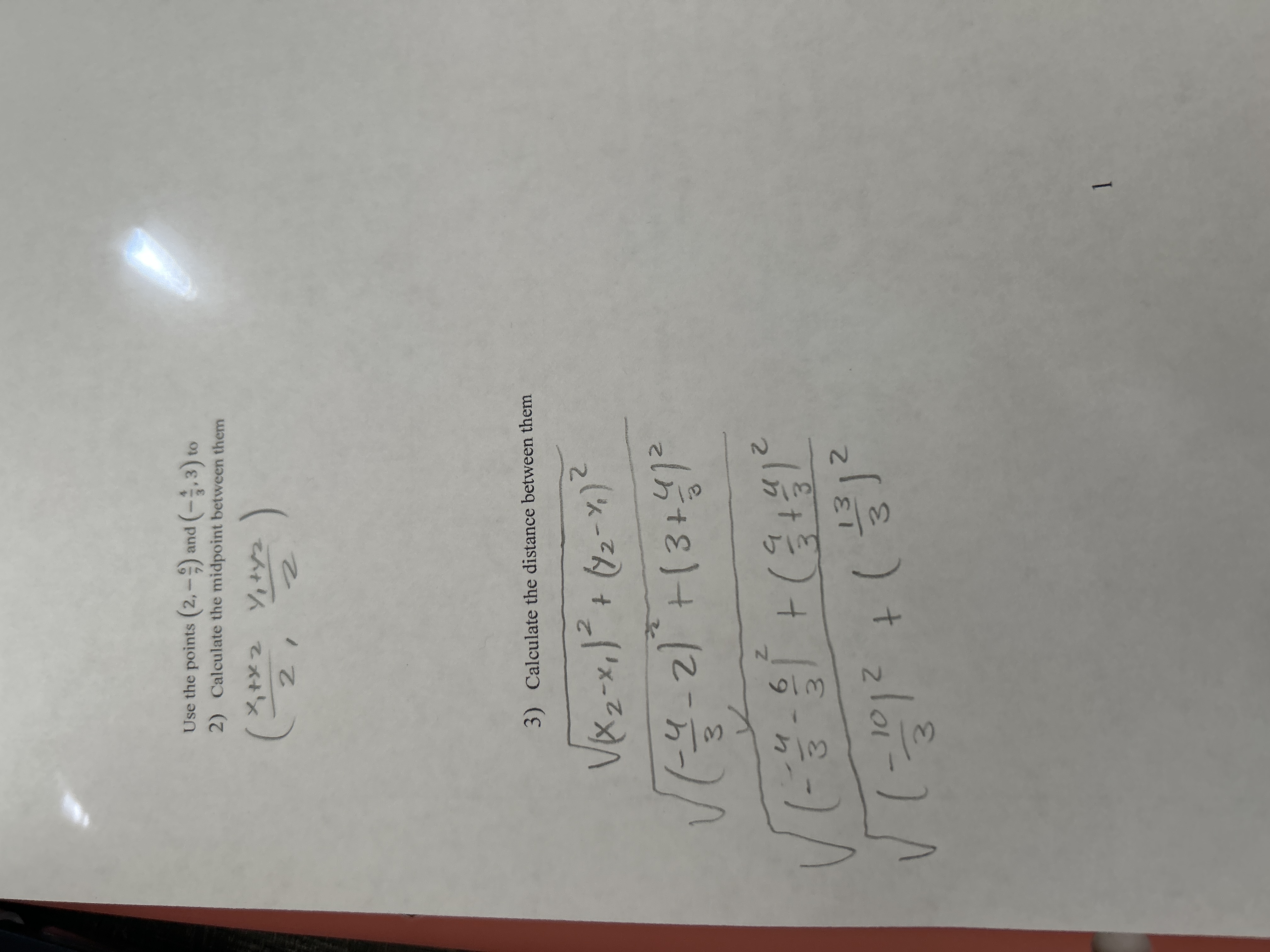 Solved Use the points (2,-67) ﻿and (-43,3) ﻿toCalculate the | Chegg.com