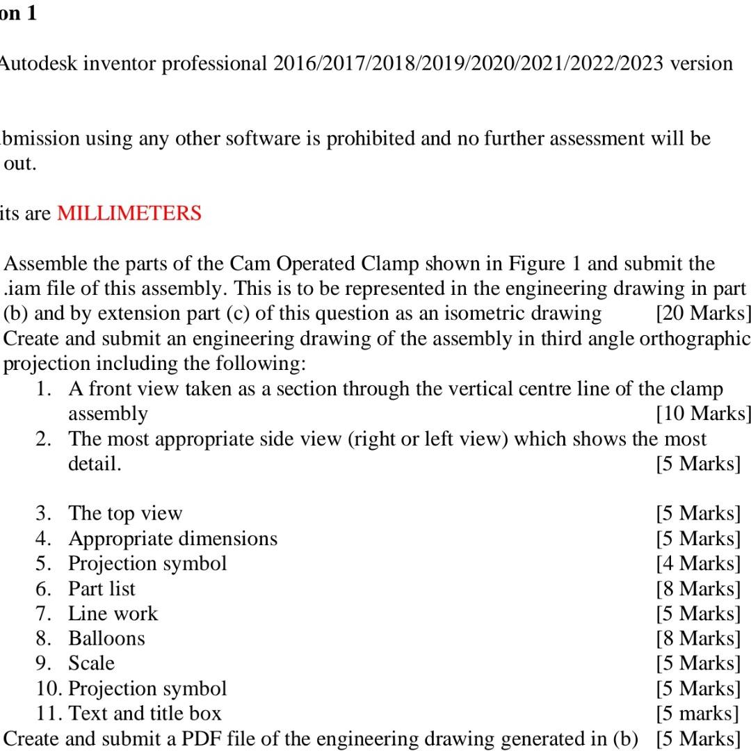 Autodesk inventor professional | Chegg.com