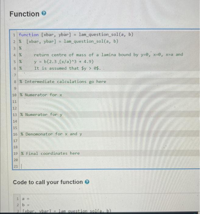 Solved Consider the mathematical function | Chegg.com