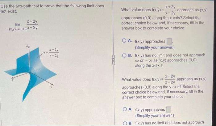 Solved Use the two-path test to prove that the following | Chegg.com