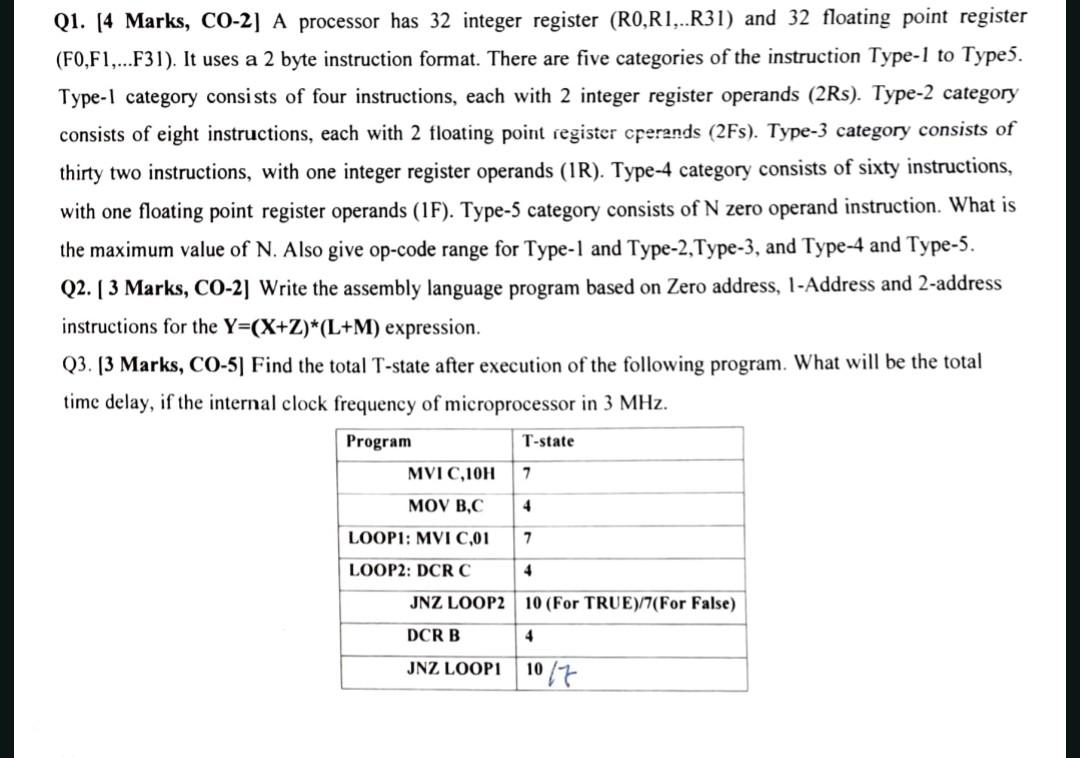 Solved I need the answer to Ques 1 and ques 3. In ques 1 | Chegg.com Solved I need the answer to Ques 1 and ques 3. In ques 1 | Chegg.com