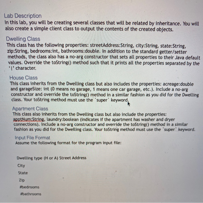 Solved Lab Description In this lab, you will be creating | Chegg.com