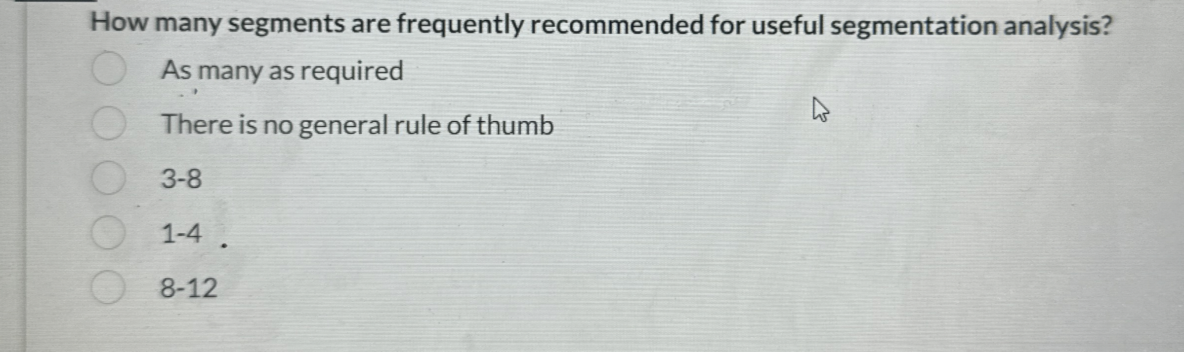 Solved How many segments are frequently recommended for | Chegg.com