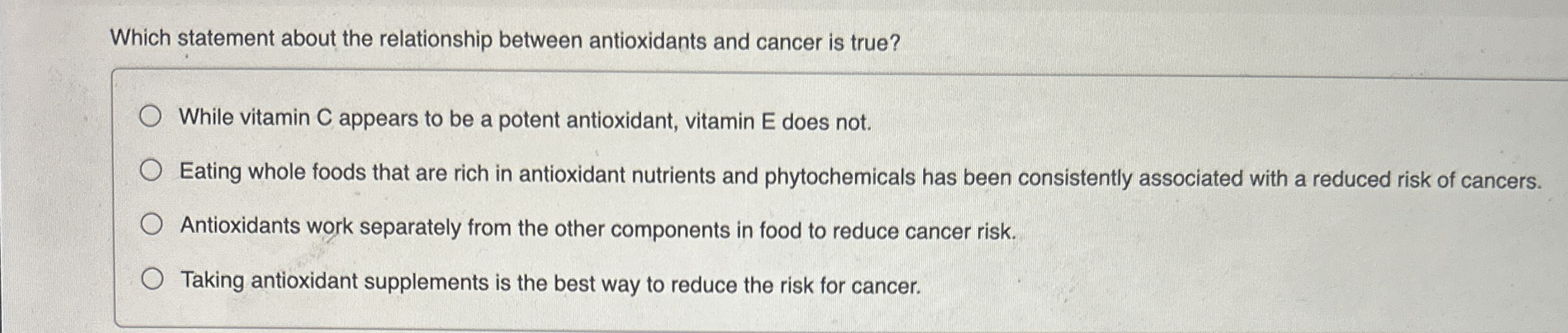Solved Which statement about the relationship between | Chegg.com