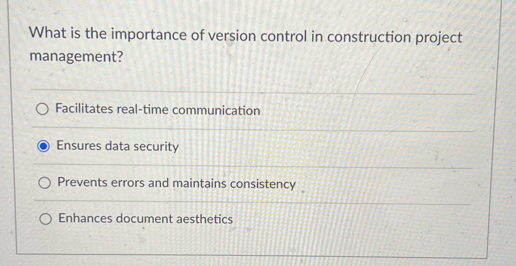 Solved What is the importance of version control in | Chegg.com