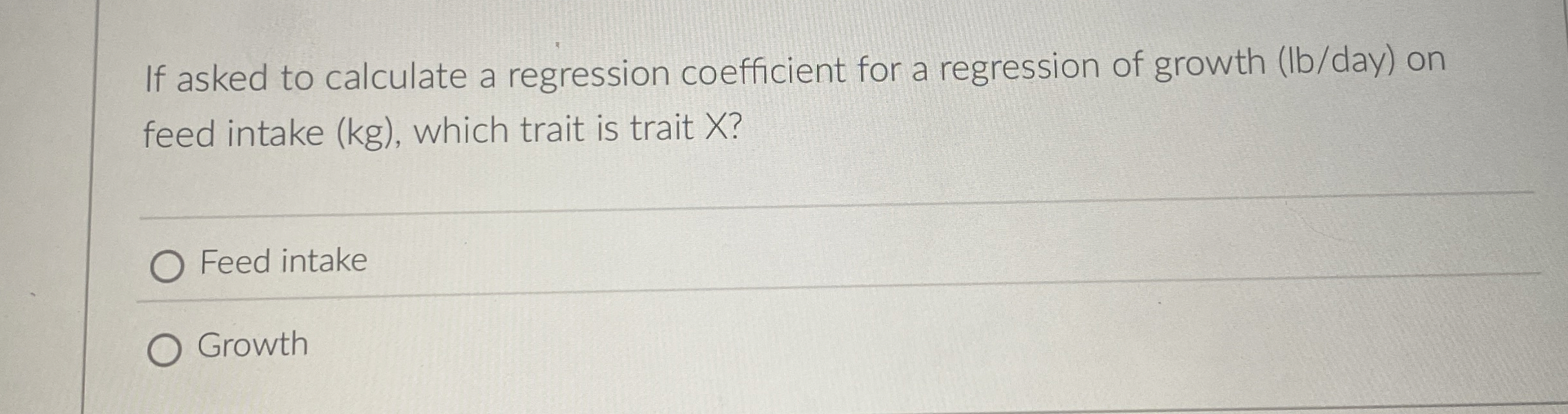 Solved If asked to calculate a regression coefficient for a | Chegg.com