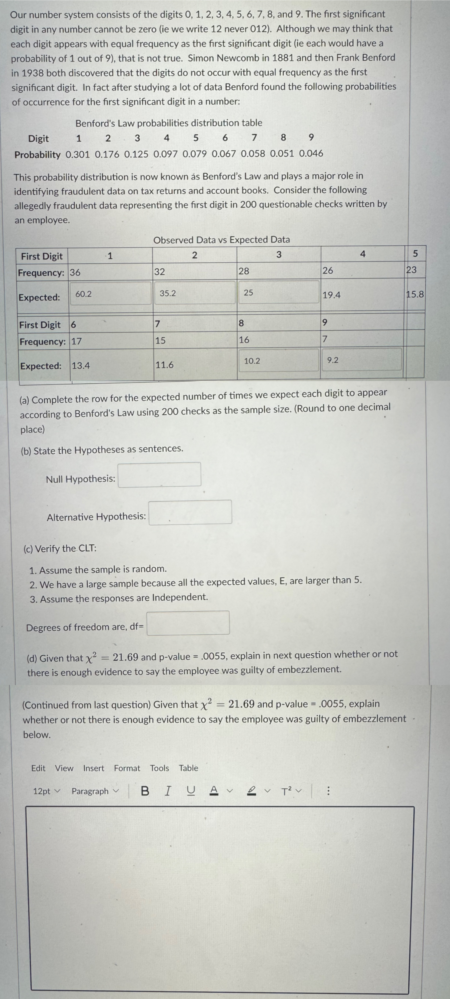 Solved Our number system consists of the digits | Chegg.com