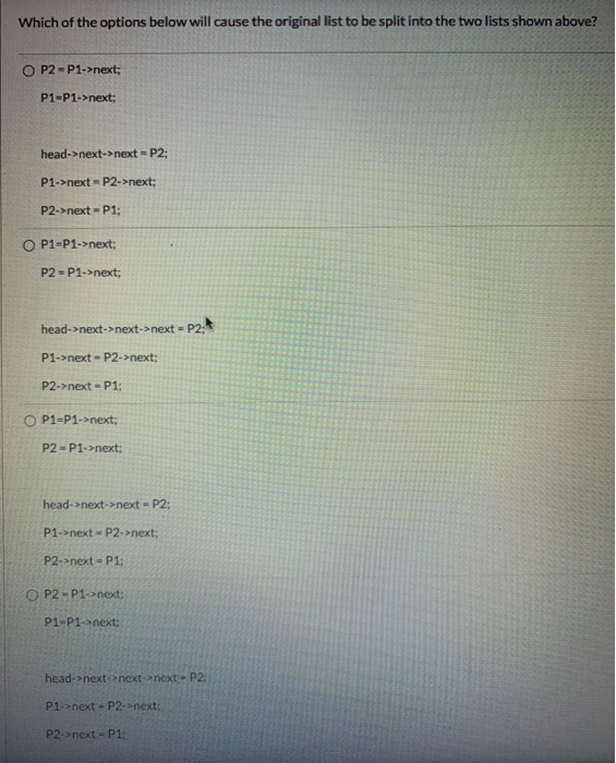 Solved Suppose A Program Has The Following Singly Linked