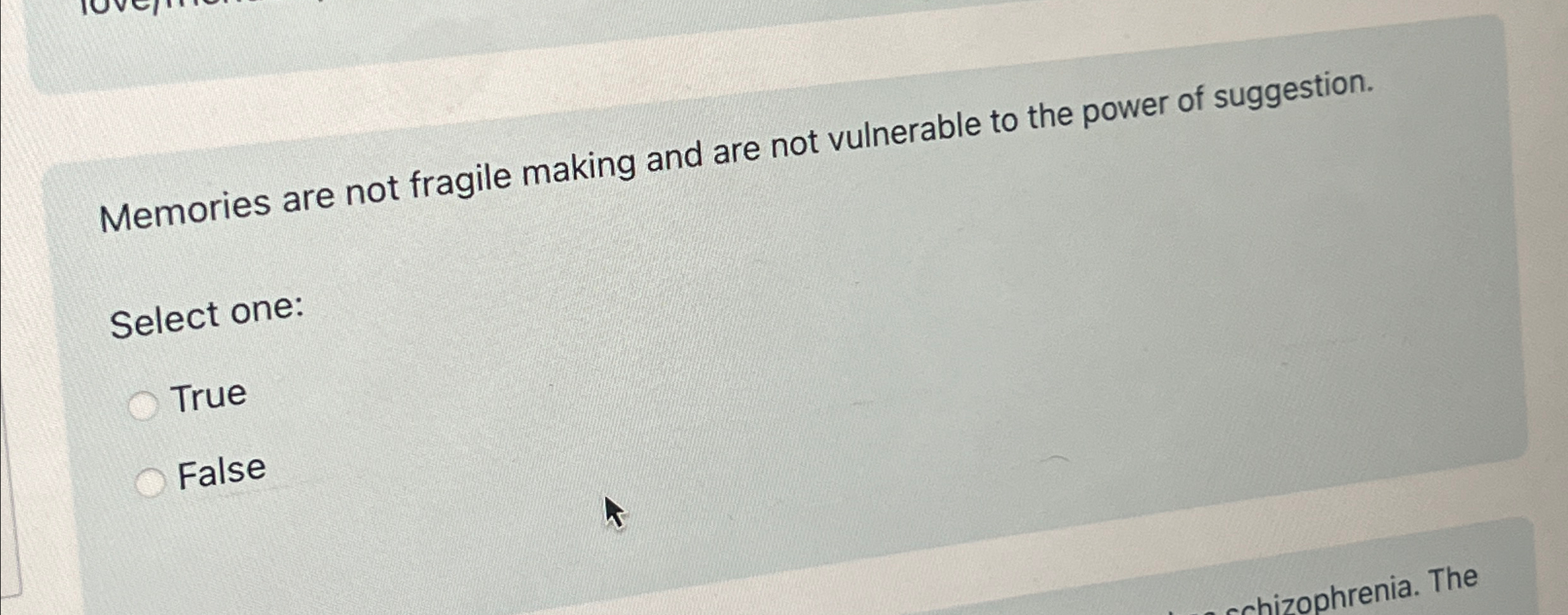 Solved Memories are not fragile making and are not | Chegg.com