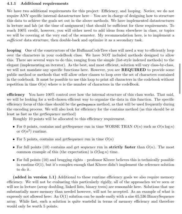 Solved The Huffman CodeBook class represents the codebook" | Chegg.com
