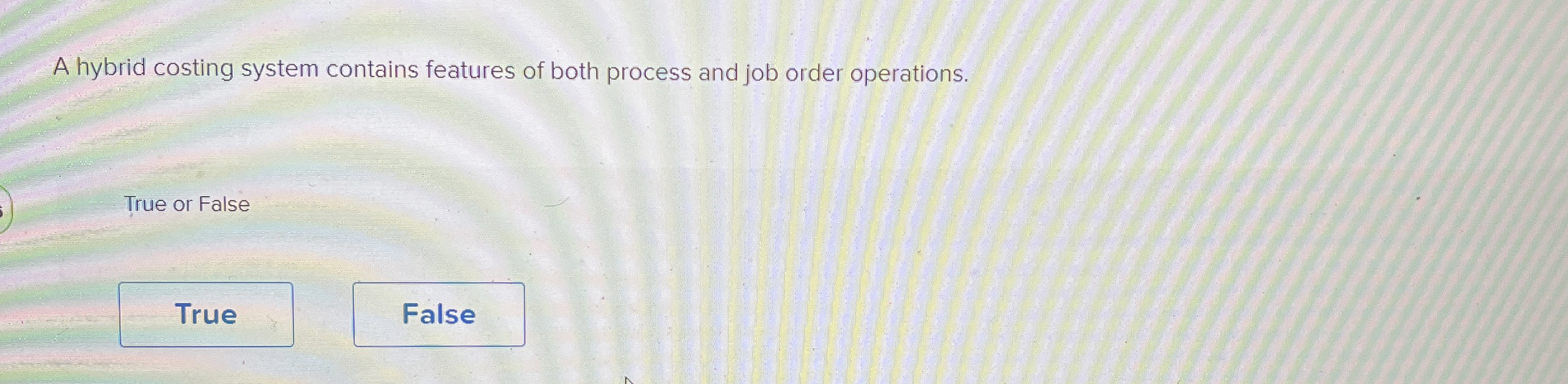 Solved A hybrid costing system contains features of both | Chegg.com