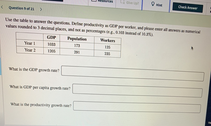Solved Resources I Lx Give Up? Hint Check Answer Question 9 | Chegg.com