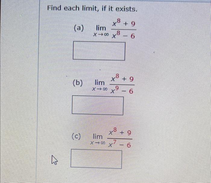 Solved Find the one-sided limit (if it exists). (If the | Chegg.com