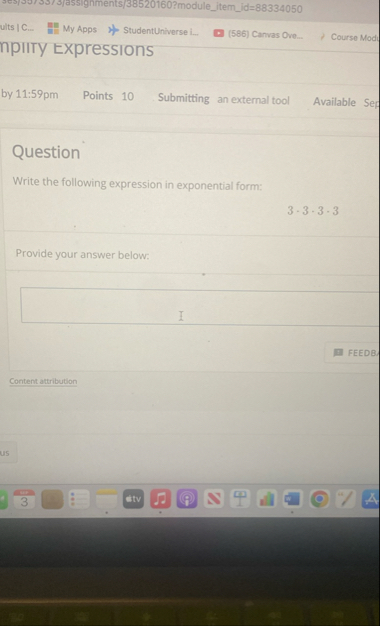 Solved QuestionWrite the following expression in exponential | Chegg.com
