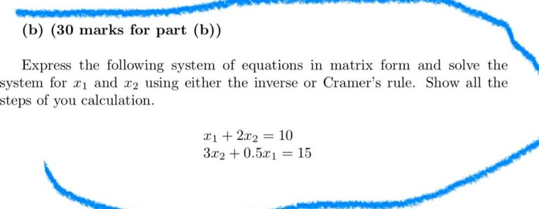 Solved (b) (30 marks for part (b)) Express the following | Chegg.com Solved (b) (30 marks for part (b)) Express the following | Chegg.com