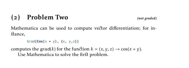 Solved 2 ﻿problem Twomathematica Can Be Used To Compute 