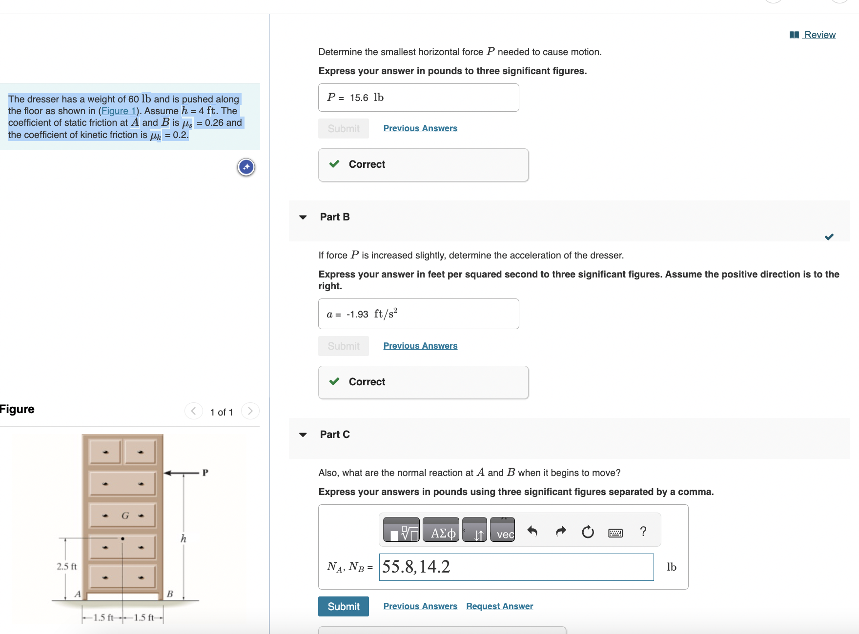 Solved Determine the smallest horizontal force \( ﻿P \) | Chegg.com
