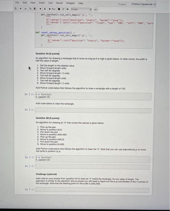 Solved Question 3D [8 points] Write code to again prompt the | Chegg.com