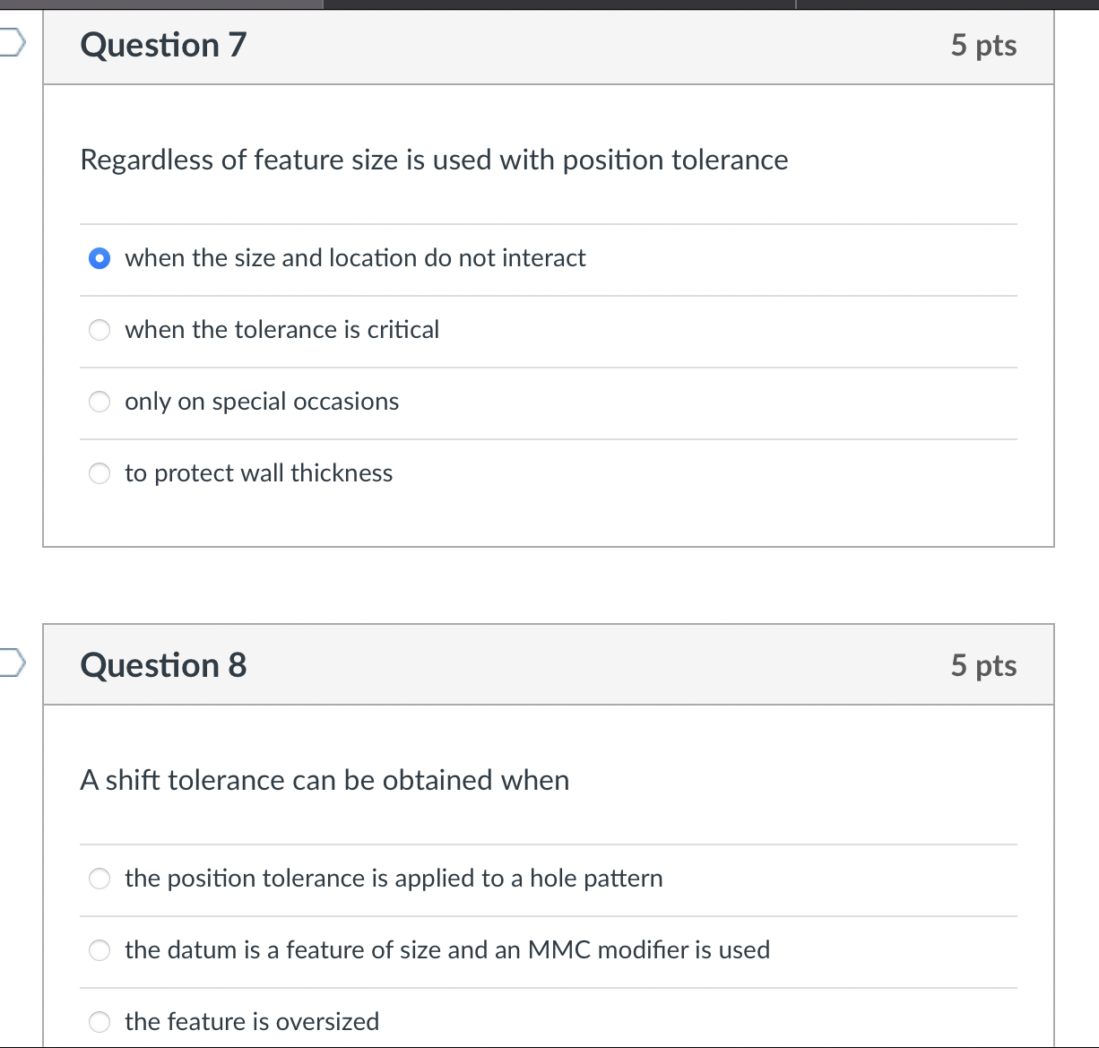 Solved HelpQuestion 7Regardless of feature size is used with | Chegg.com