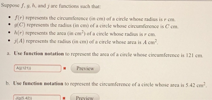 Solved Suppose F G H And J Are Functions Such That •