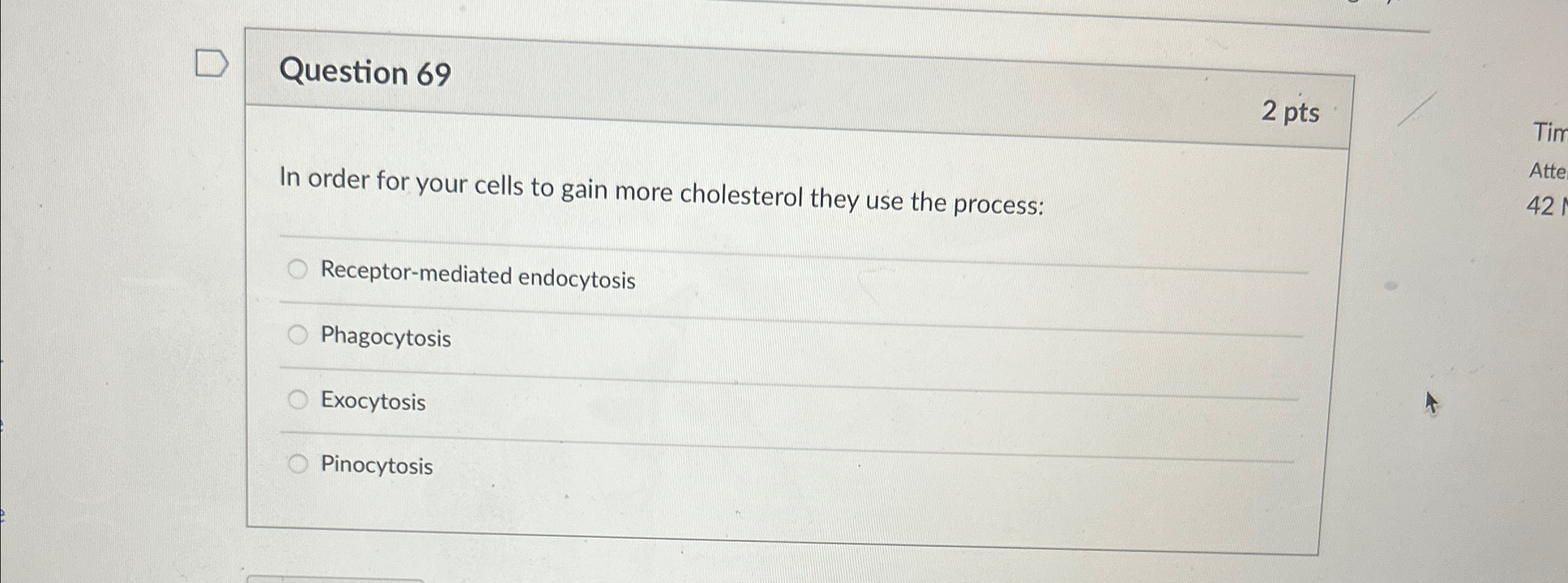 Solved Question 692 ﻿ptsIn order for your cells to gain more | Chegg.com