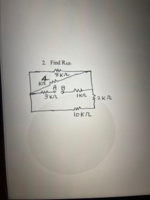 Solved 2. Find RAB. | Chegg.com