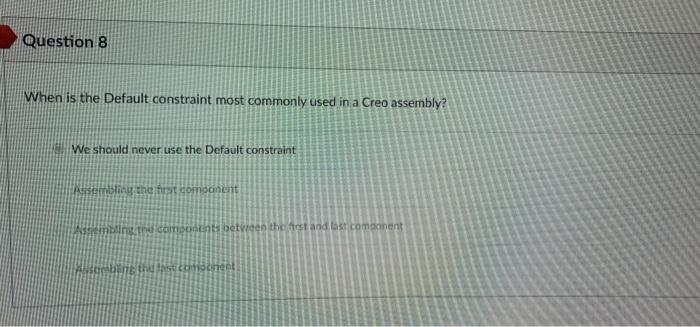 Solved When is the Default constraint most commonly used in | Chegg.com