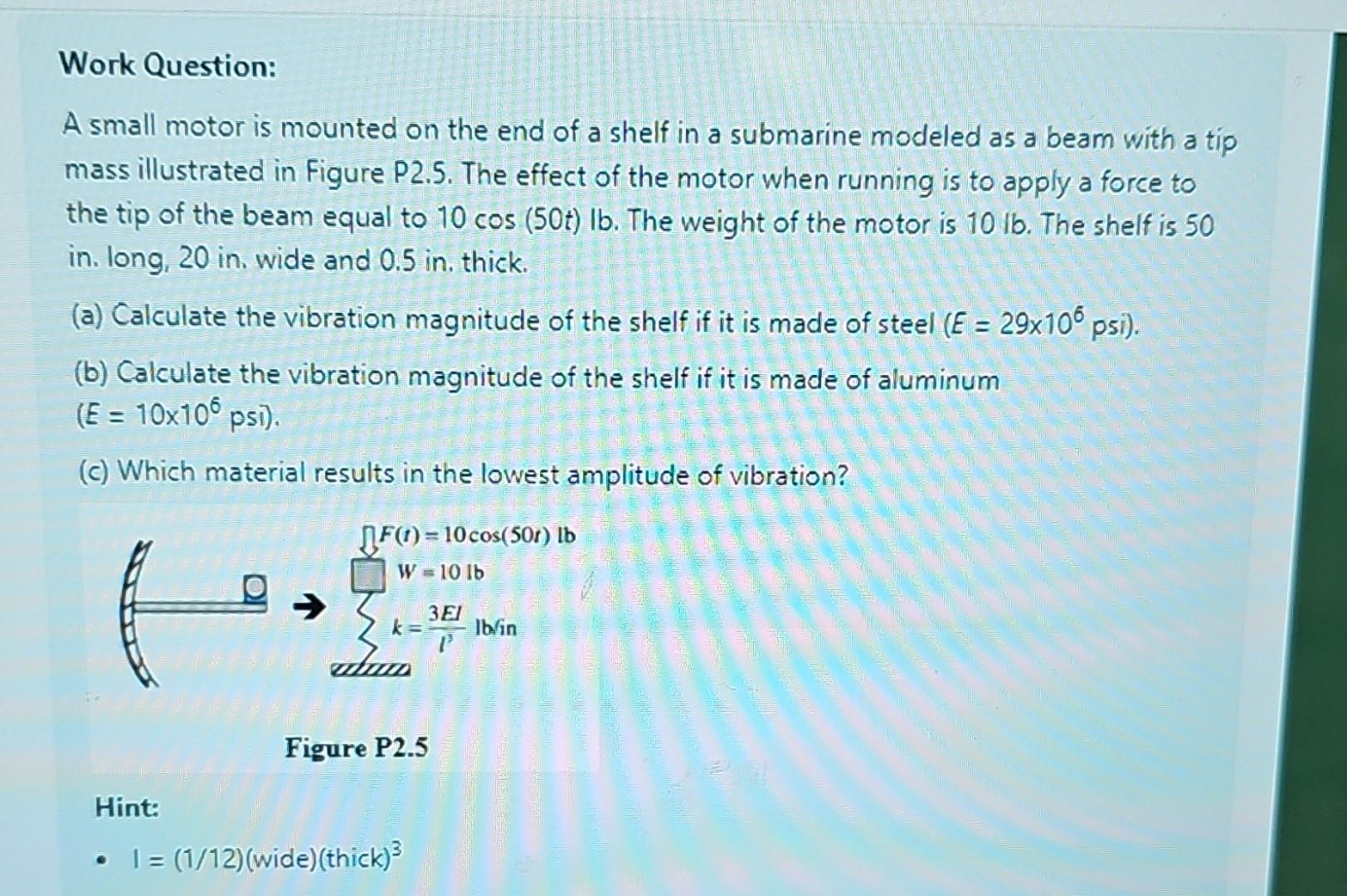 Question | Chegg.com