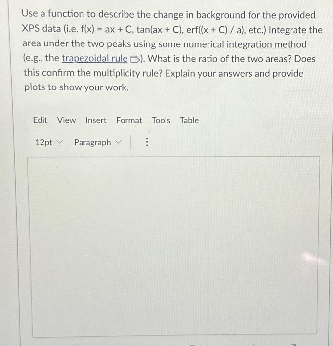 Solved Use a function to describe the change in background | Chegg.com