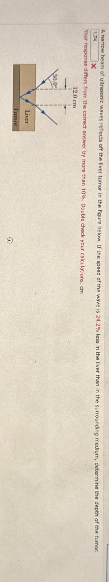 Solved Your response differs from the correct answer by more | Chegg.com