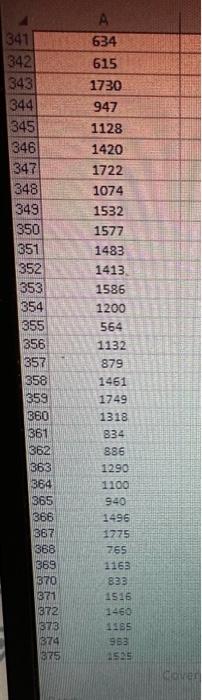 Stats 270 Data Analysis Project Part 3 - Numeric | Chegg.com