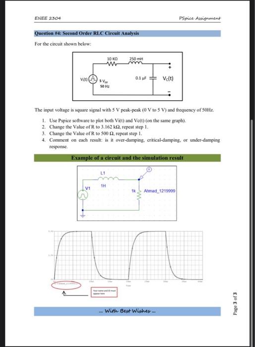 Solved The capacitor C must be named with the student name | Chegg.com