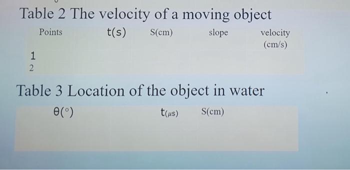 Solved can you give me an example on how these 2 table works | Chegg.com