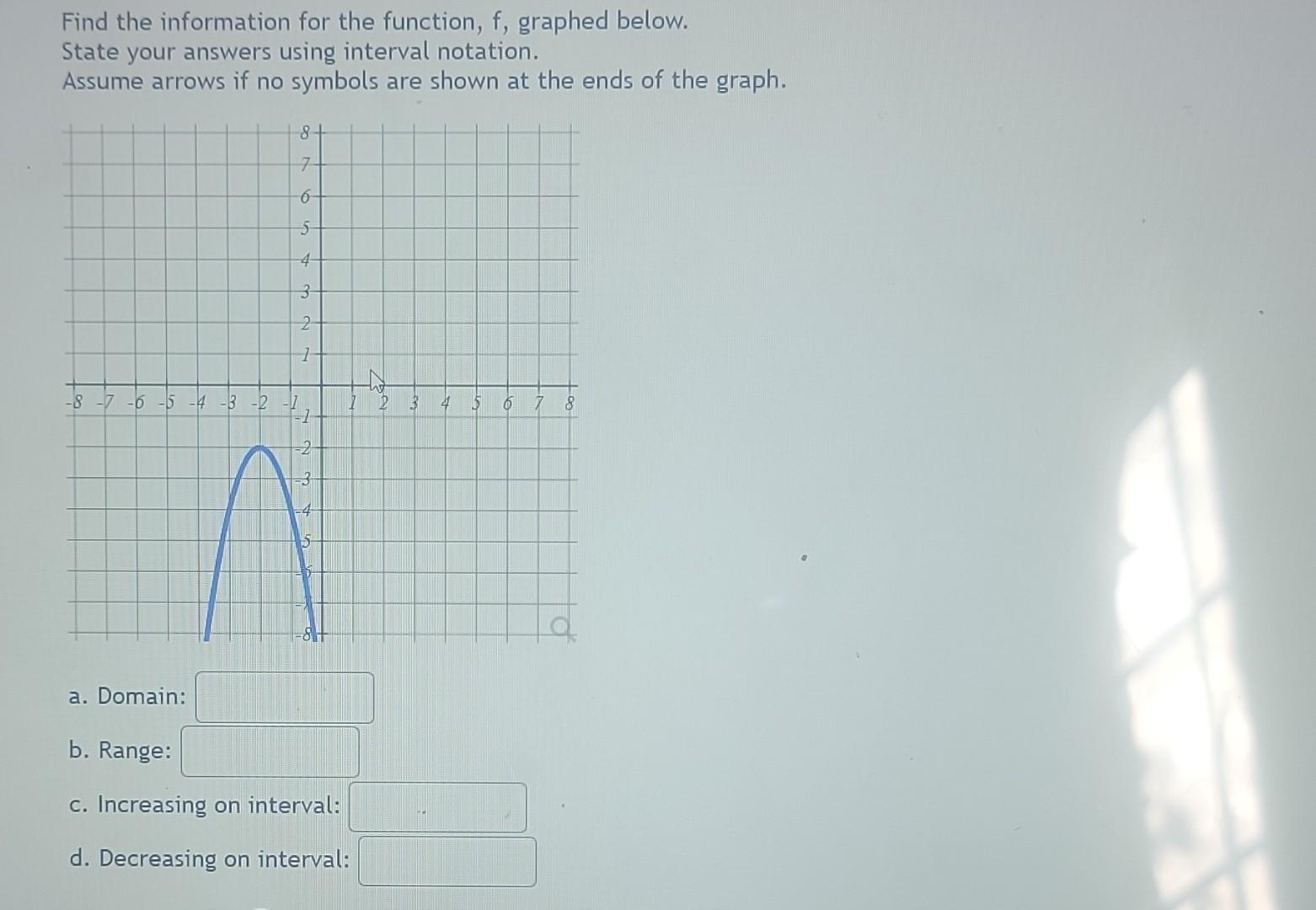 Solved Convert the set notation to interval notation. | Chegg.com