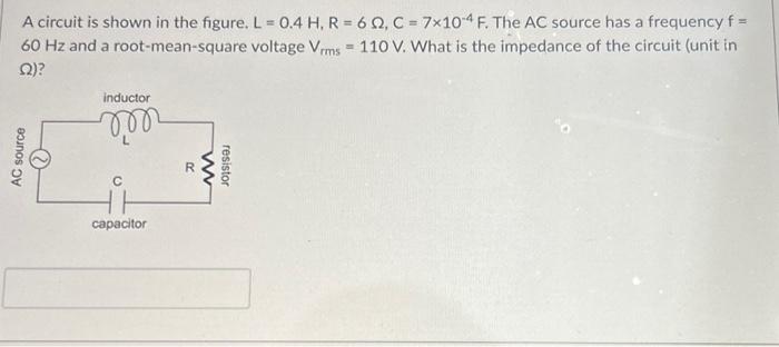 Solved A circuit is shown in the figure, | Chegg.com