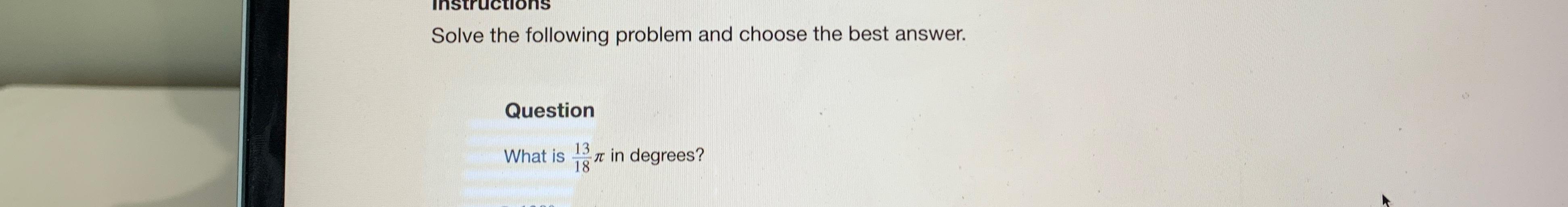Solved Solve the following problem and choose the best | Chegg.com